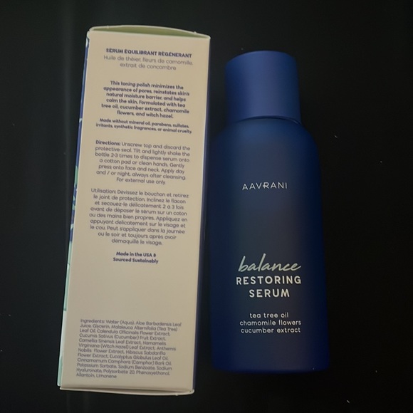 AAVRANI | Skincare | Aavrani Balance Restoring Serum Bnib Full Size 5ml ...